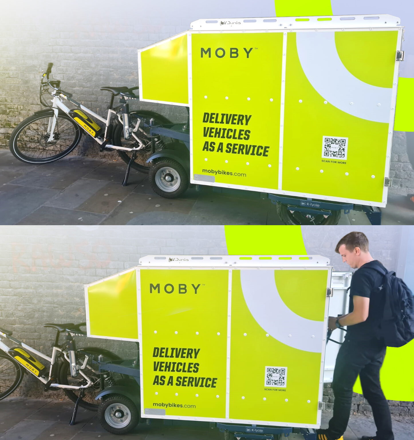 Delivery e-Bike Fleets - MOBY